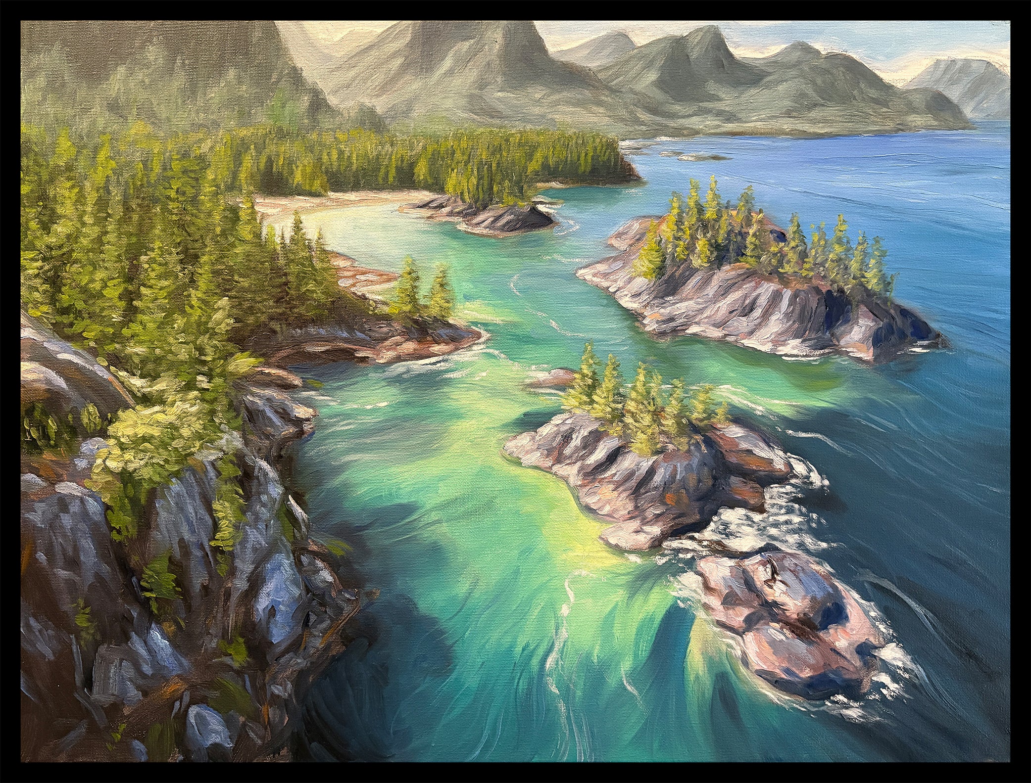 West Coast Islets – Dale Hitchcox, Painter